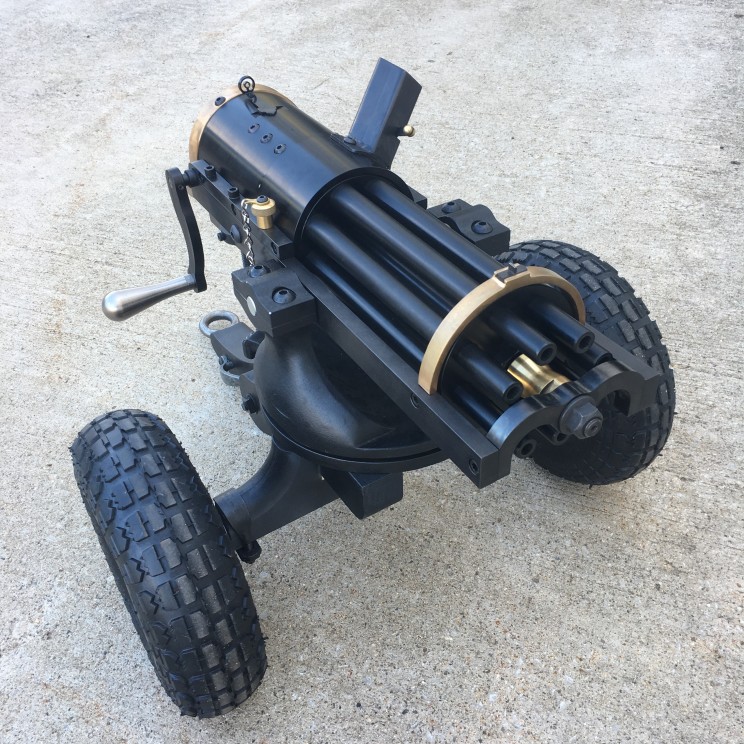 TIPPMANN ARMORY 9MM GATLING GUN - Guns For Sale TIPPMANN ARMORY